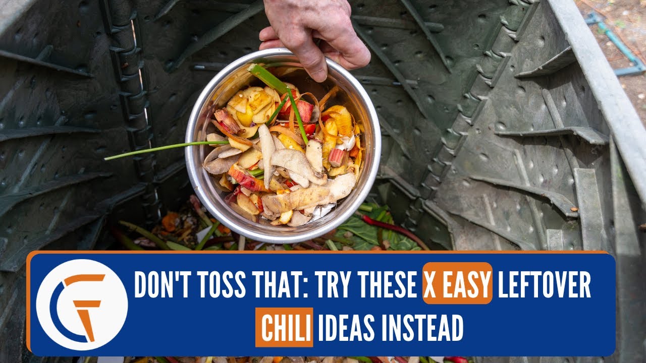 Don't Toss That: Try These X Easy Leftover Chili Ideas Instead - YouTube