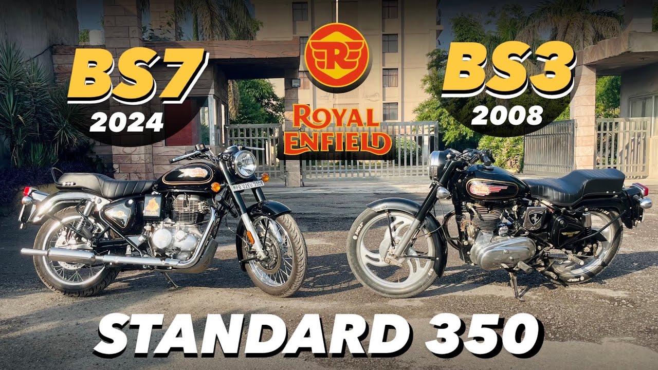Old Standard BS 3 Vs BS 7 New Bullet 350 Standard - Which one Should ...