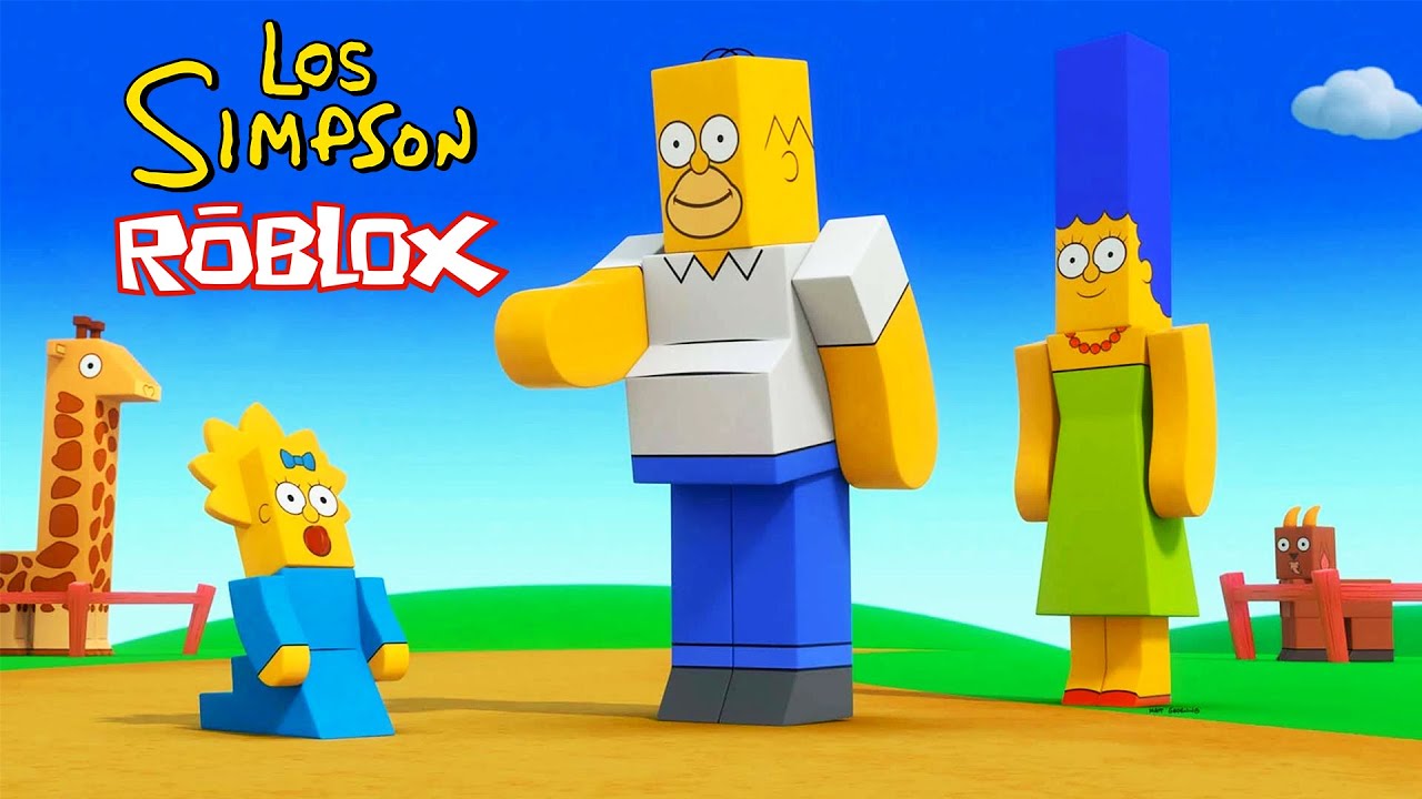 Los Simpson en Roblox | Resumen - YouTube