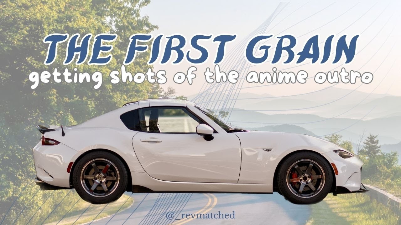 The First Grain, Getting JDM Shots for the Anime Outro Rice Vlog! - YouTube