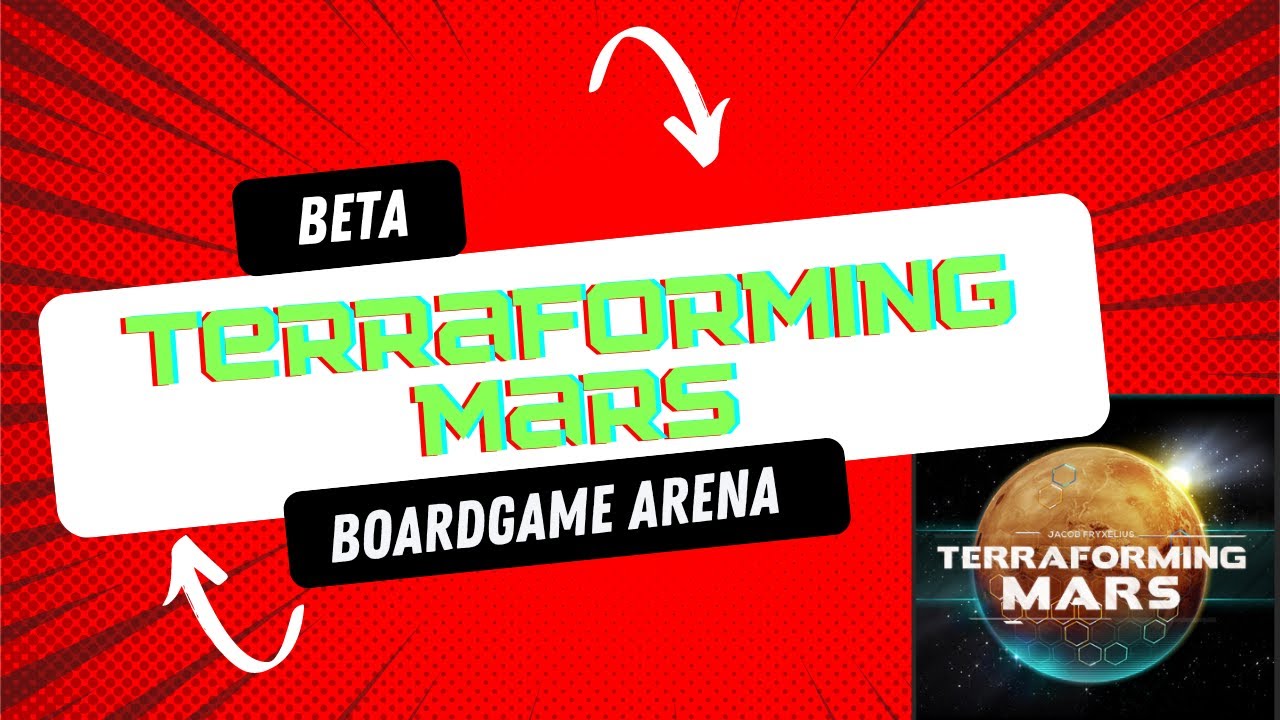 TERRAFORMING MARS: BOARDGAME ARENA GAME PLAY - YouTube