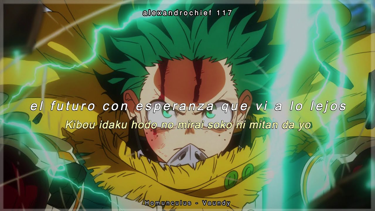 Boku no Hero Academia You're Next Op | AMV | Sub español | Homunculus ...