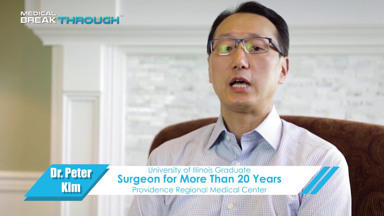 Dr. Peter Kim, uses his Medical Breakthrough Massage Chair “At least ...