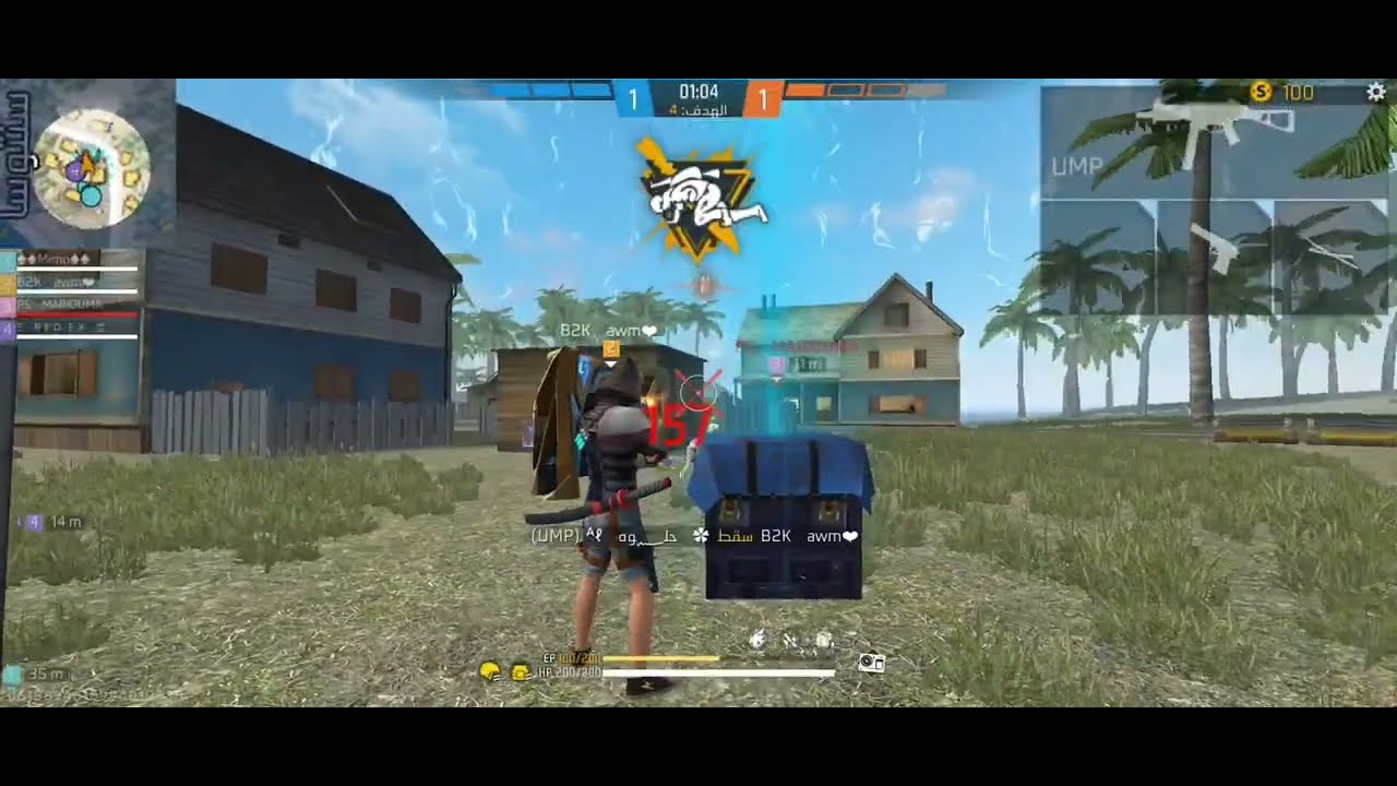[B2G] I' m Return With NEW VIDEO INSANE GAME PLAY FREEFIRE TOP ...