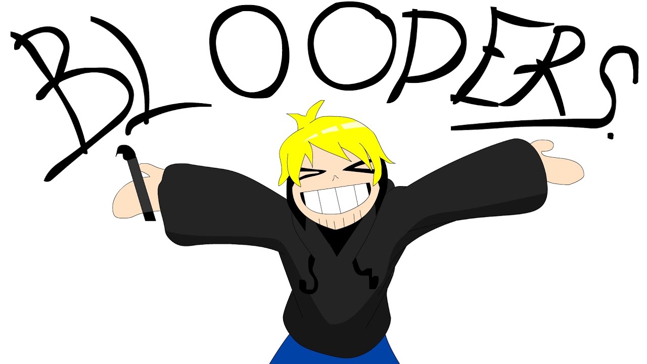 Bloopers and Outtakes animation!! - YouTube