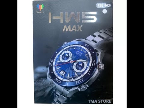 Relógio Smartwatch HW5 MAX - YouTube