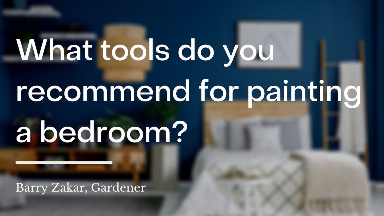 What Tools Do You Need to Paint a Bedroom? - YouTube