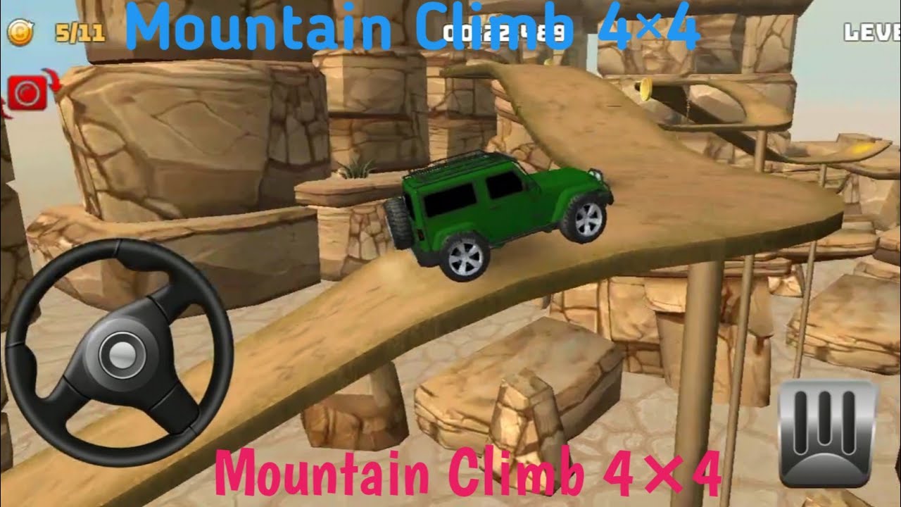 Mountain Climb 4×4 Game || Level 27 - YouTube