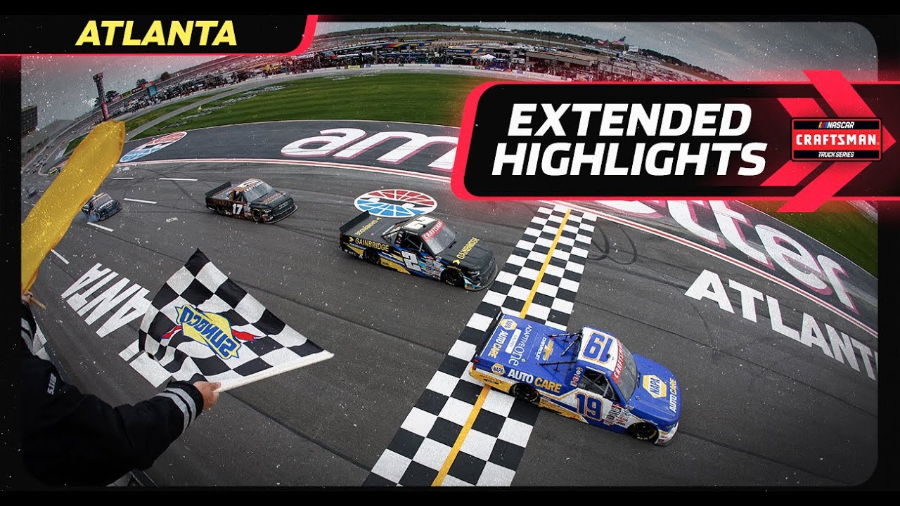 From overtime to a dramatic finish in Atlanta | Truck Series Extended ...