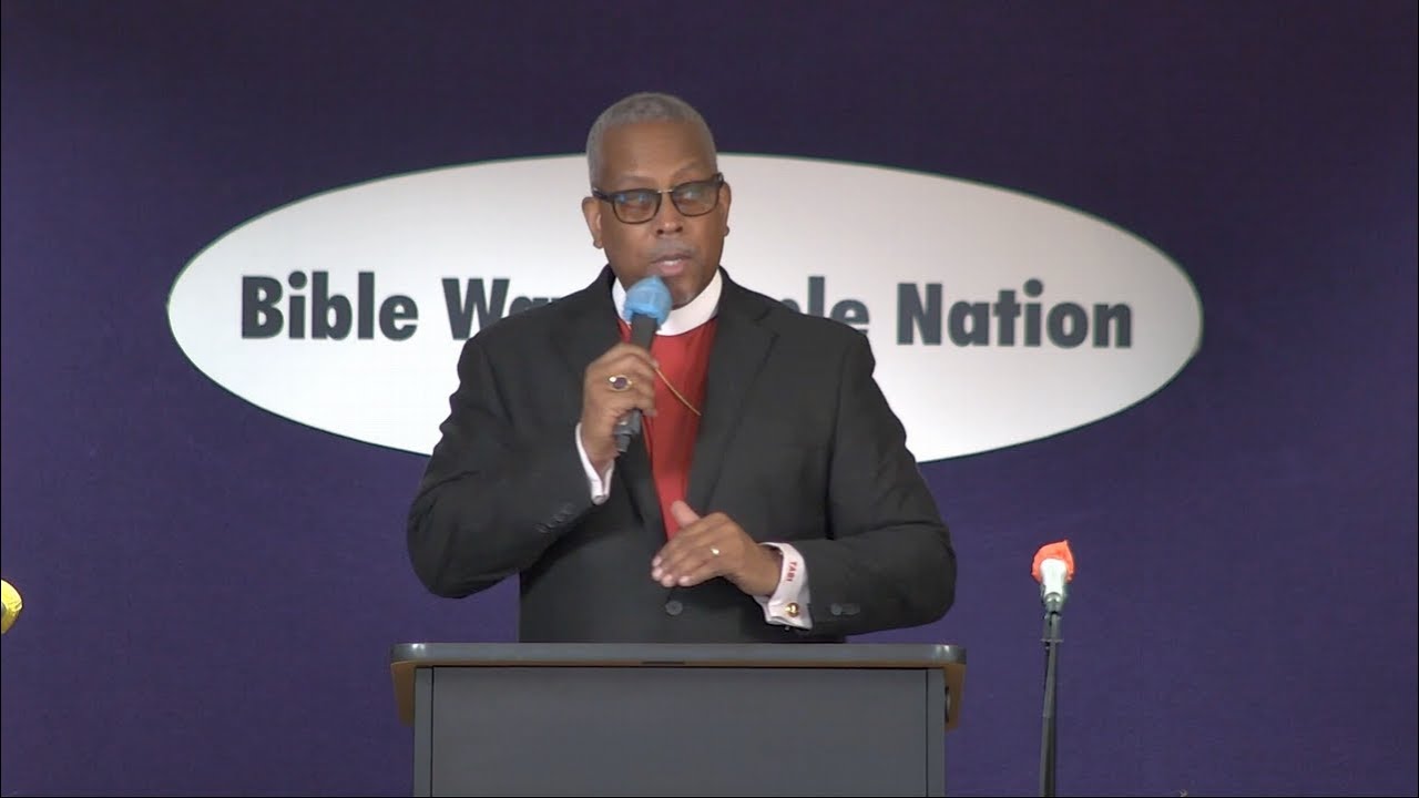 Pastor T. Allen Stringer teaching on the importance of leaving a legacy ...