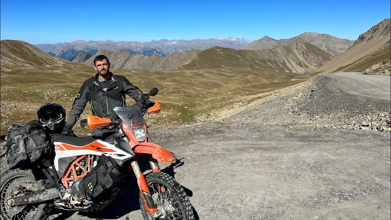 French/Italian ALPS TET KTM 690 enduro R 4K - YouTube