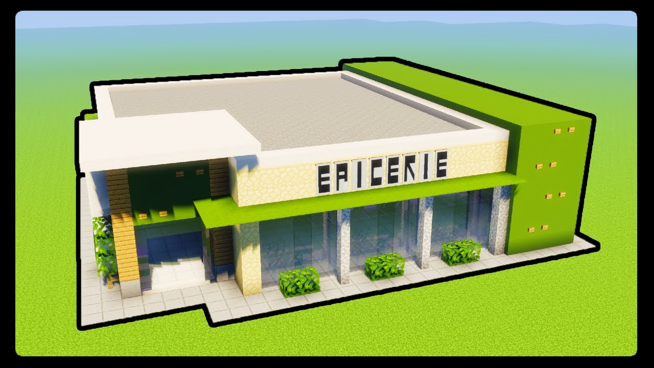 TUTO EPICERIE | MINECRAFT - YouTube