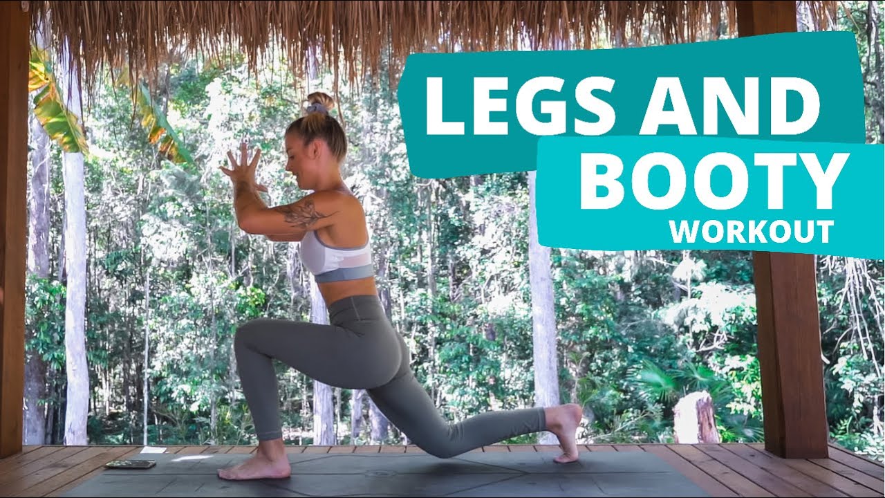 Legs And Booty 10 Minute Home Workout Ashley Freeman Youtube