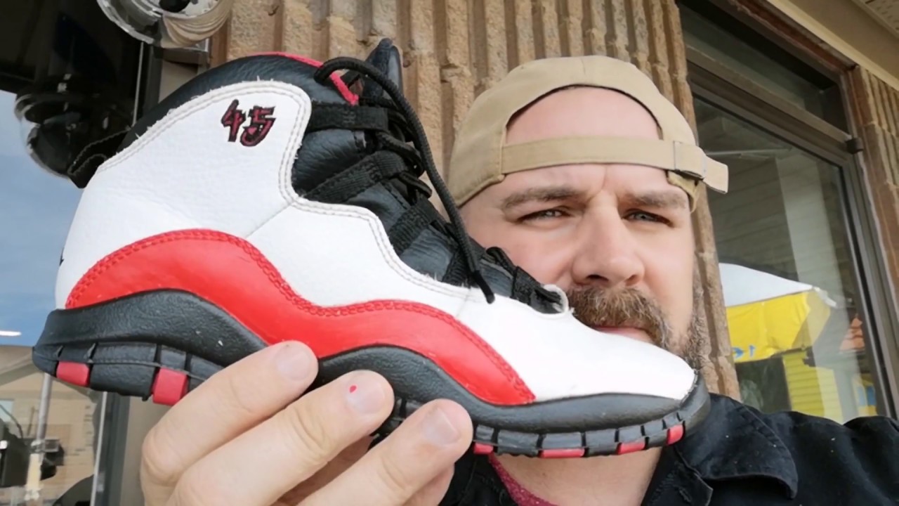 Custom Kids Air Jordan 10 Double Nickel - YouTube
