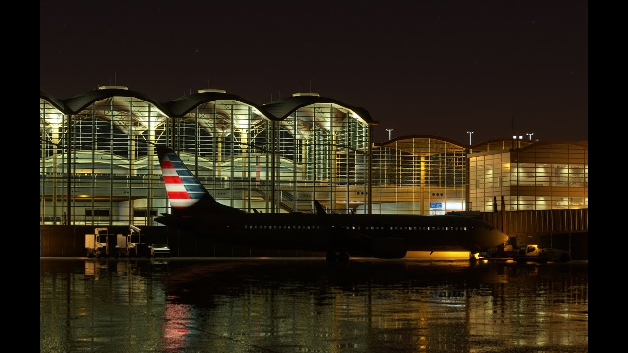 DCA Departure / CLT Arrival - YouTube