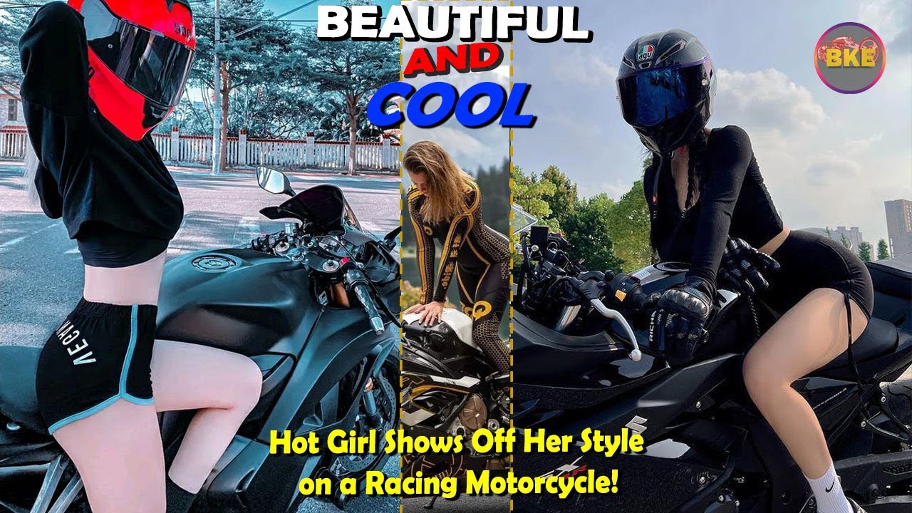 Hot Girls Ride Motorcycles | Power, Style, and Speed Unleashed | CRAZY ...