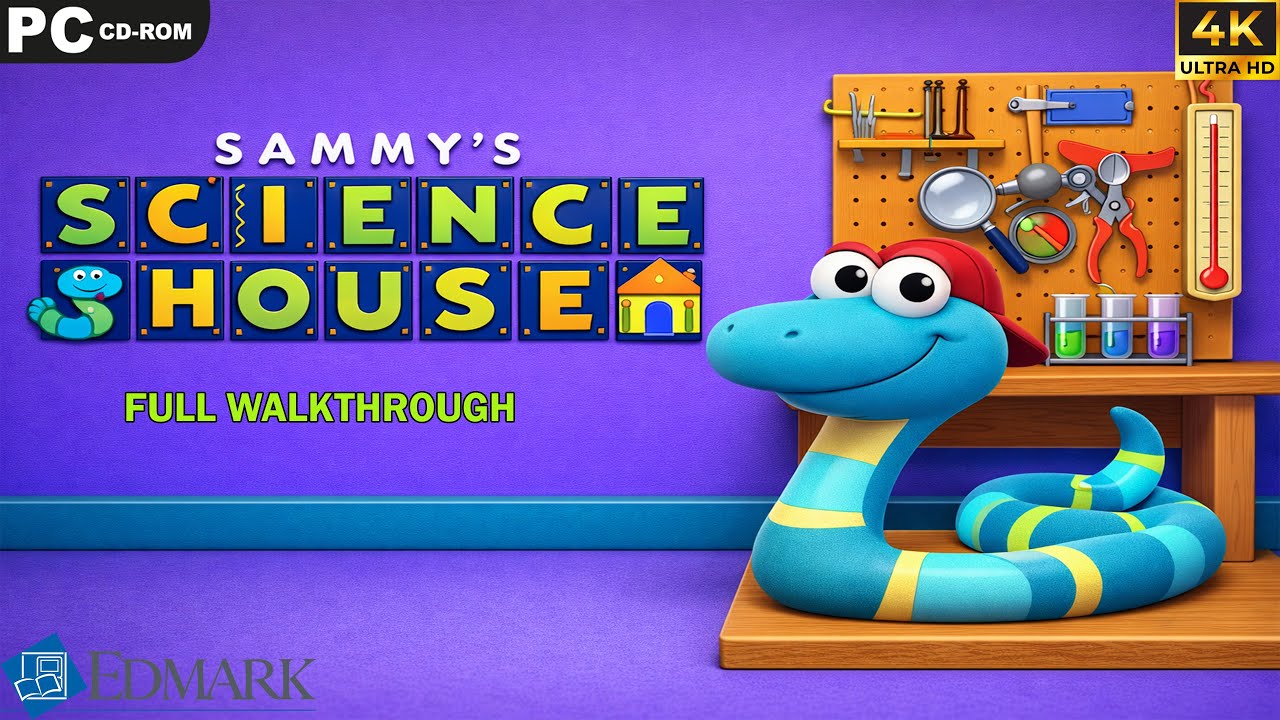 Sammy's Science House [PC] - Full Walkthrough - 4k UHD - No commentary ...