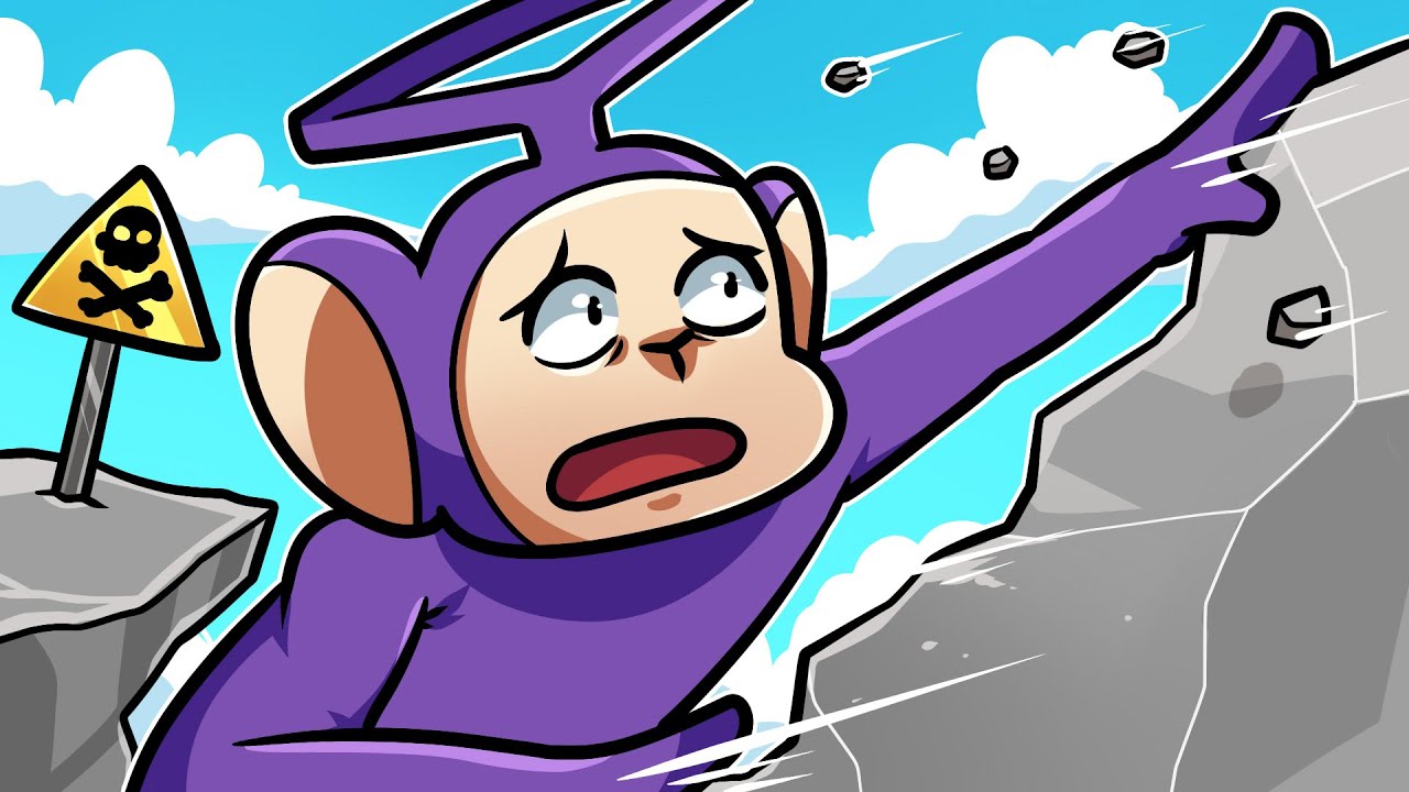Tinky Winky Plays: A Difficult Game About Climbing - YouTube