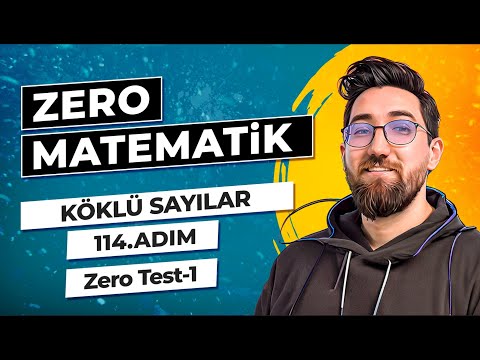 Zero Matematik Kampı | 114.Adım | Köklü Sayılar | Zero Test-1 | Başlangıç Serisi