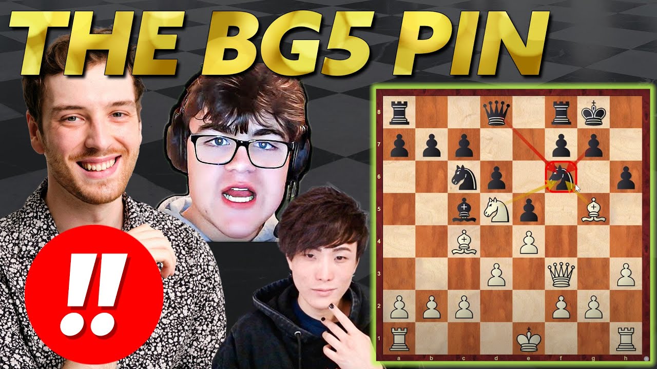 How to deal with the "Bg5 Pin" | @FranksChess @Sykkuno @CDawgVA | Pogchamps5 - YouTube