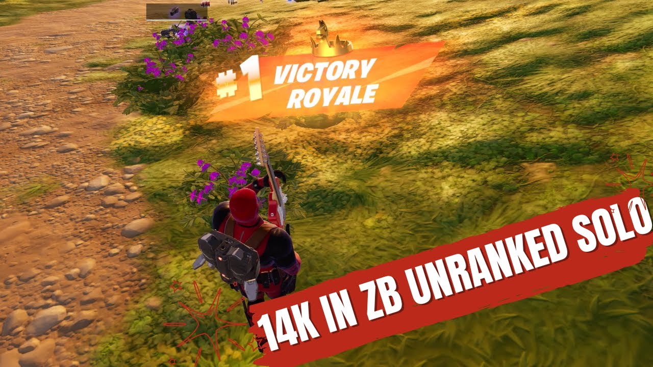 14k in Zero Build (Unranked) Solo #fortnite - YouTube
