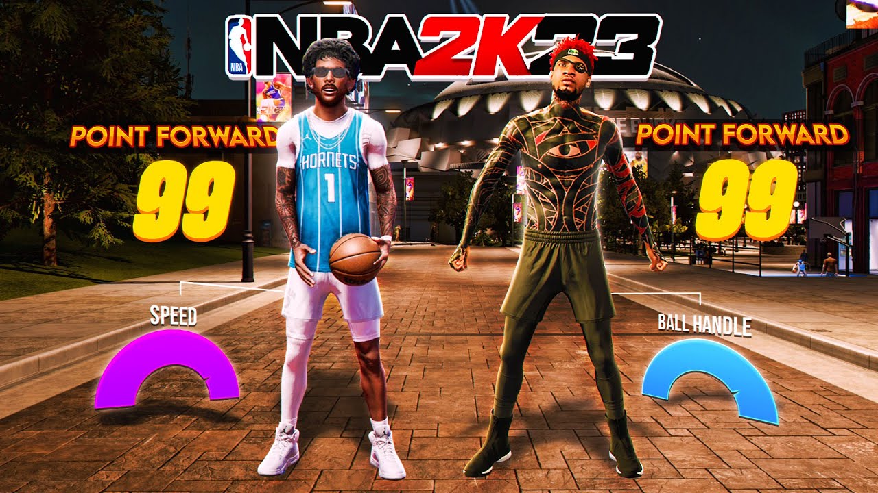 The POWER of TWO 99 POINT FORWARDs is GAMEBREAKING in NBA 2K23 - YouTube