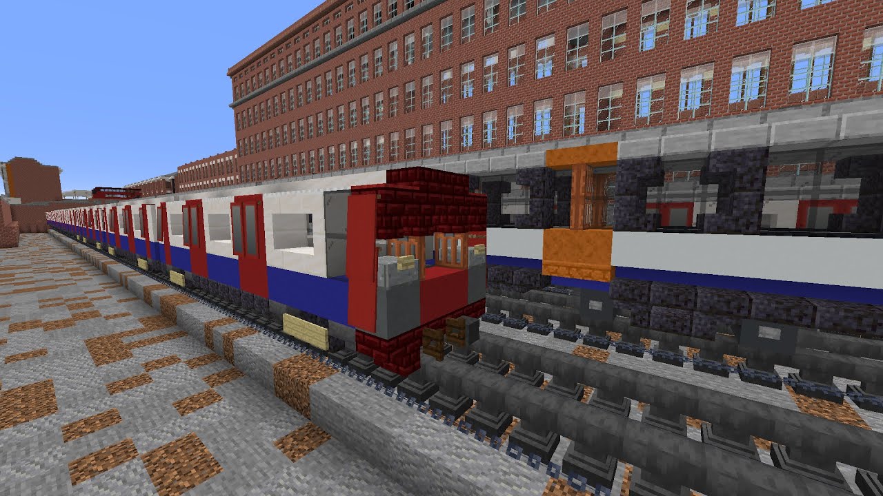 London Underground 2009 Stock | Minecraft tutorial | Galahad - YouTube