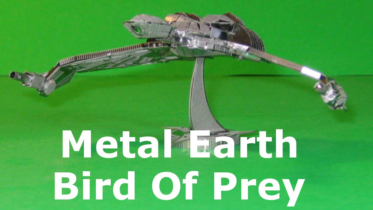 Metal Earth build - Bird Of Prey - YouTube