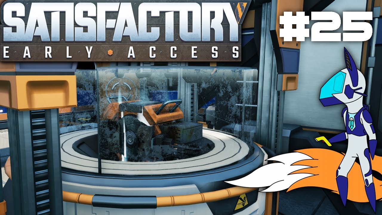 Satisfactory #25 - Scanning Hard Drives - YouTube