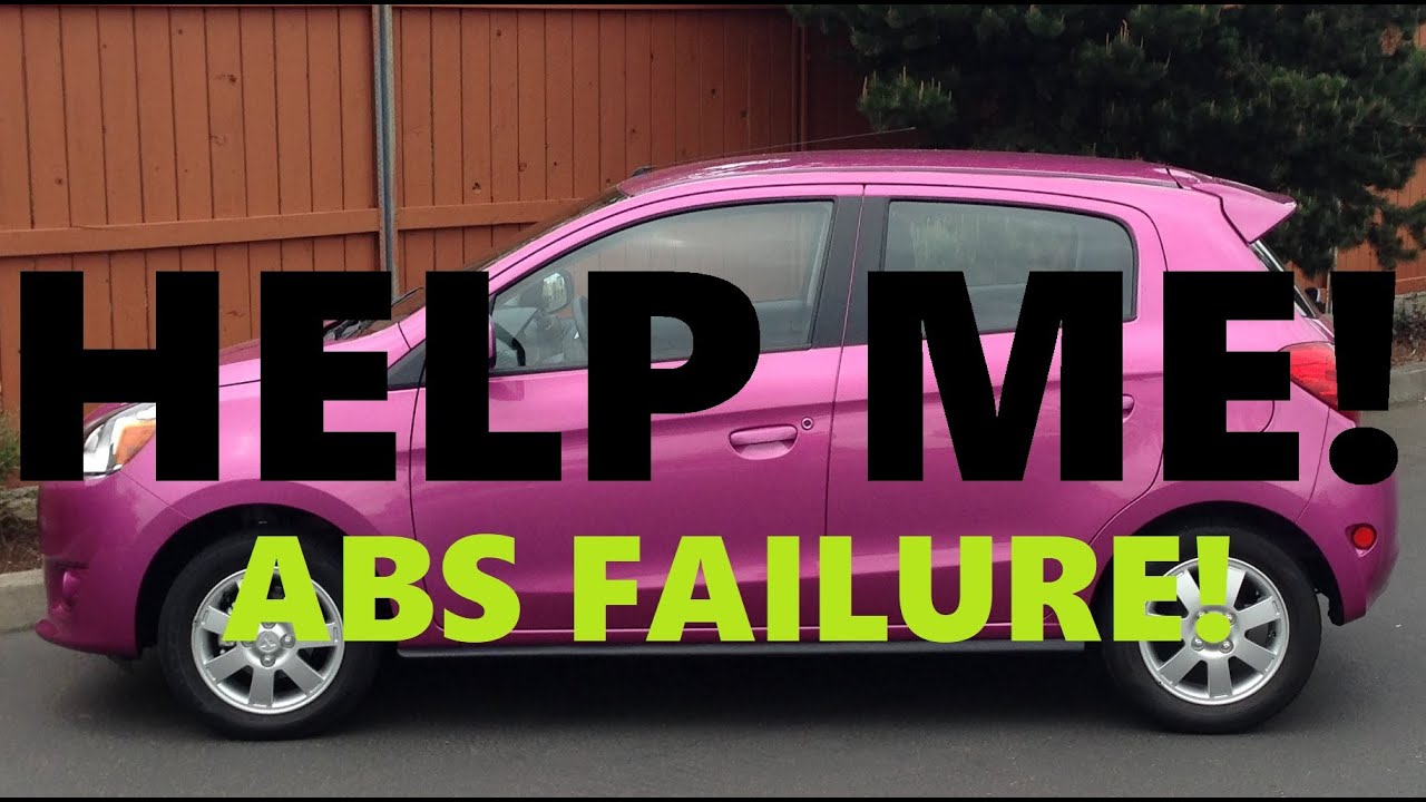 2015 Mitsubishi Mirage Front ABS Sensor Replacement After Someone Broke ...