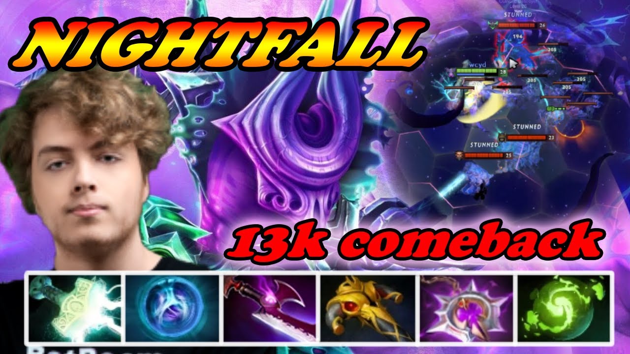 NightFall Faceless Void 13k comeback double chrono vs OD counter ...