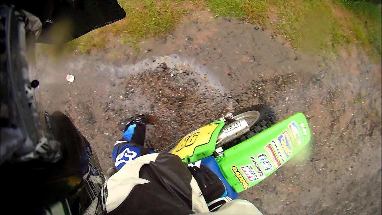 KX500 start in one kick - YouTube