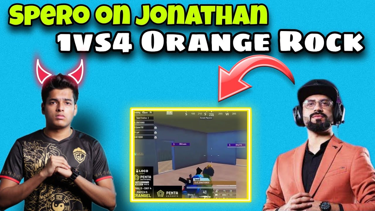 Spero react on Jonathan 1vs4 clutch||Jonathan vs OR Penta Official|| # ...