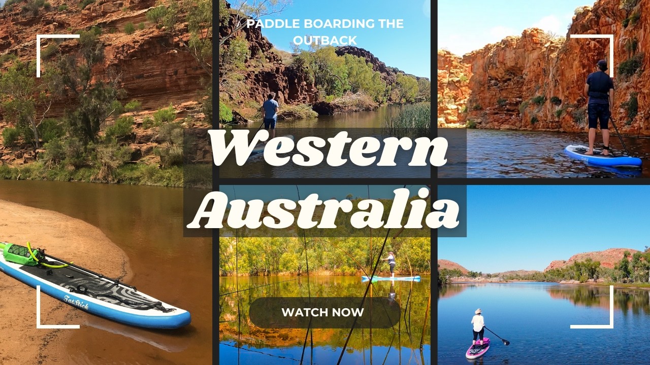 Best Places to Paddle Board in Outback Western Australia - YouTube
