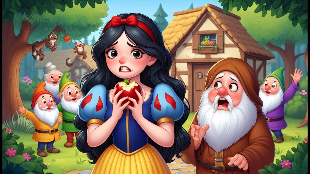 👑 Snow White’s SHOCKING Response to the Evil Queen! 🍎😂 - YouTube