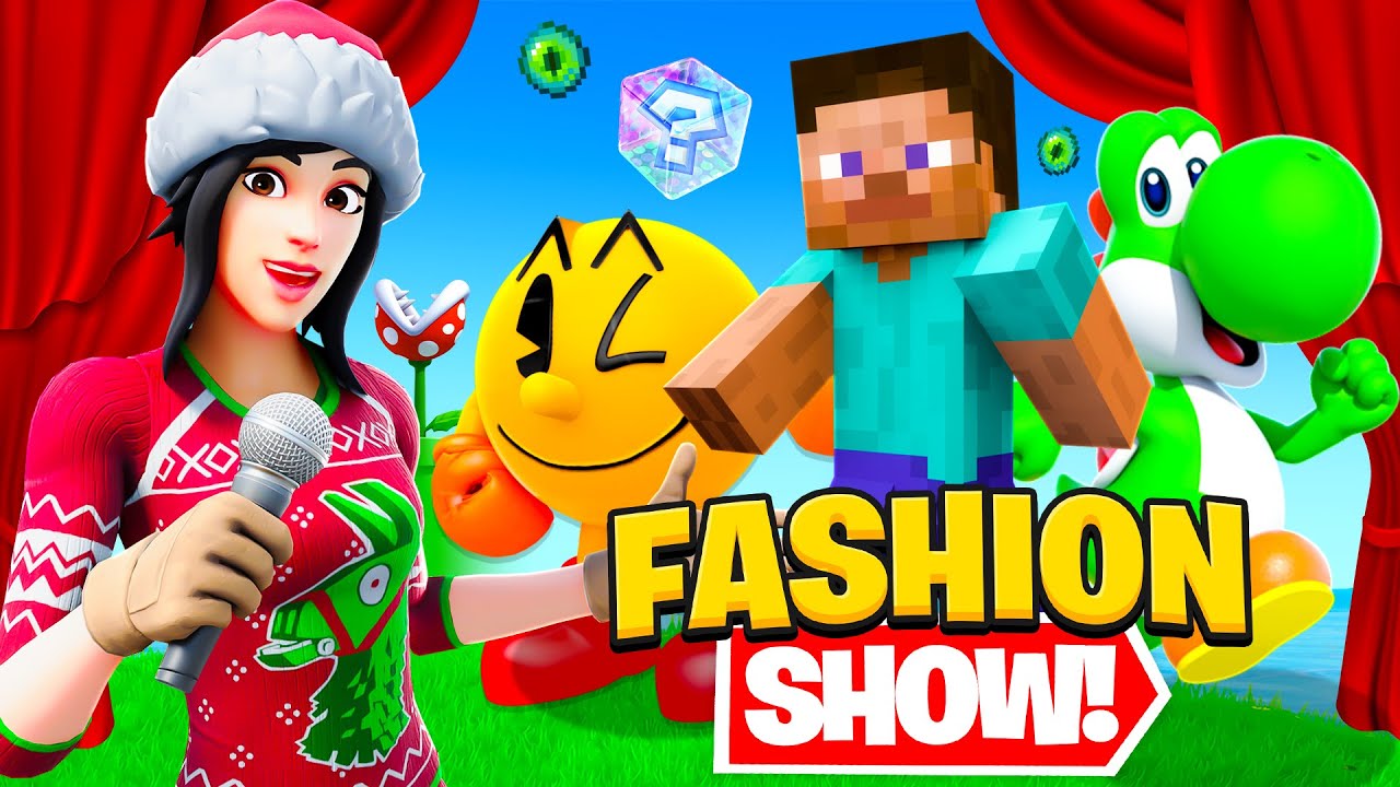 the *VIDEO GAME* Fortnite Fashion Show...(2/10) - YouTube