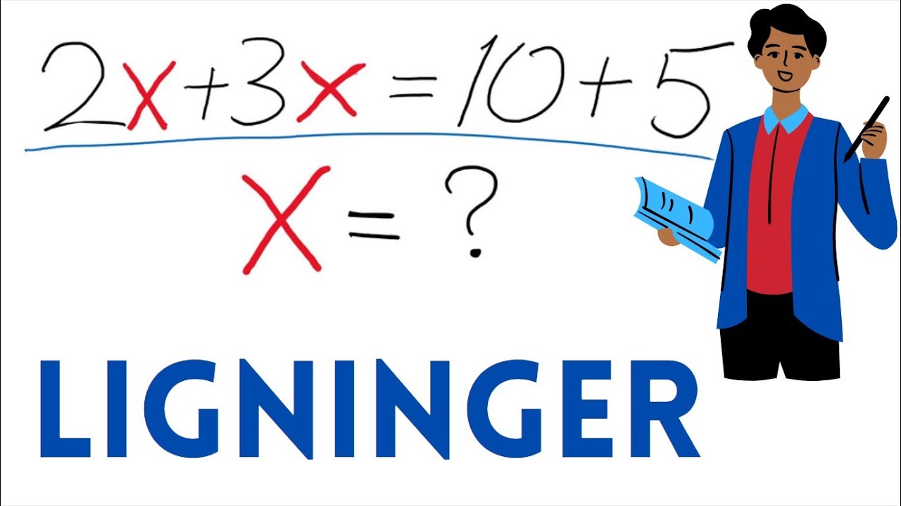 Algebra, Ligninger - YouTube