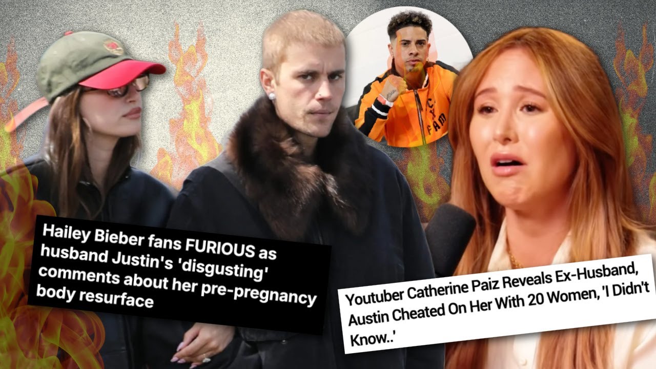 Justin Bieber THROWS SHADE at Wife Hailey Bieber and Catherine Paiz EXPOSES Ex Austin Mcbroom ...