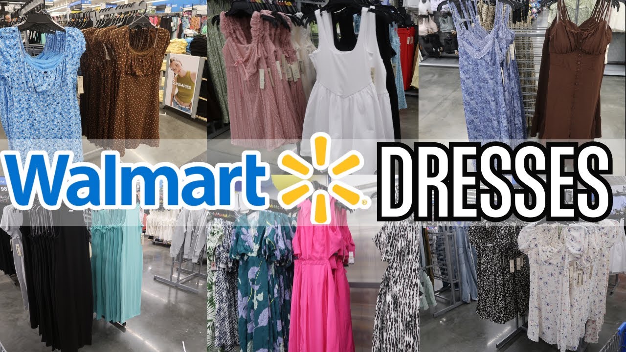 WALMART SHOP WITH ME | WALMART DRESSES | AFFORDABLE FASHION - YouTube