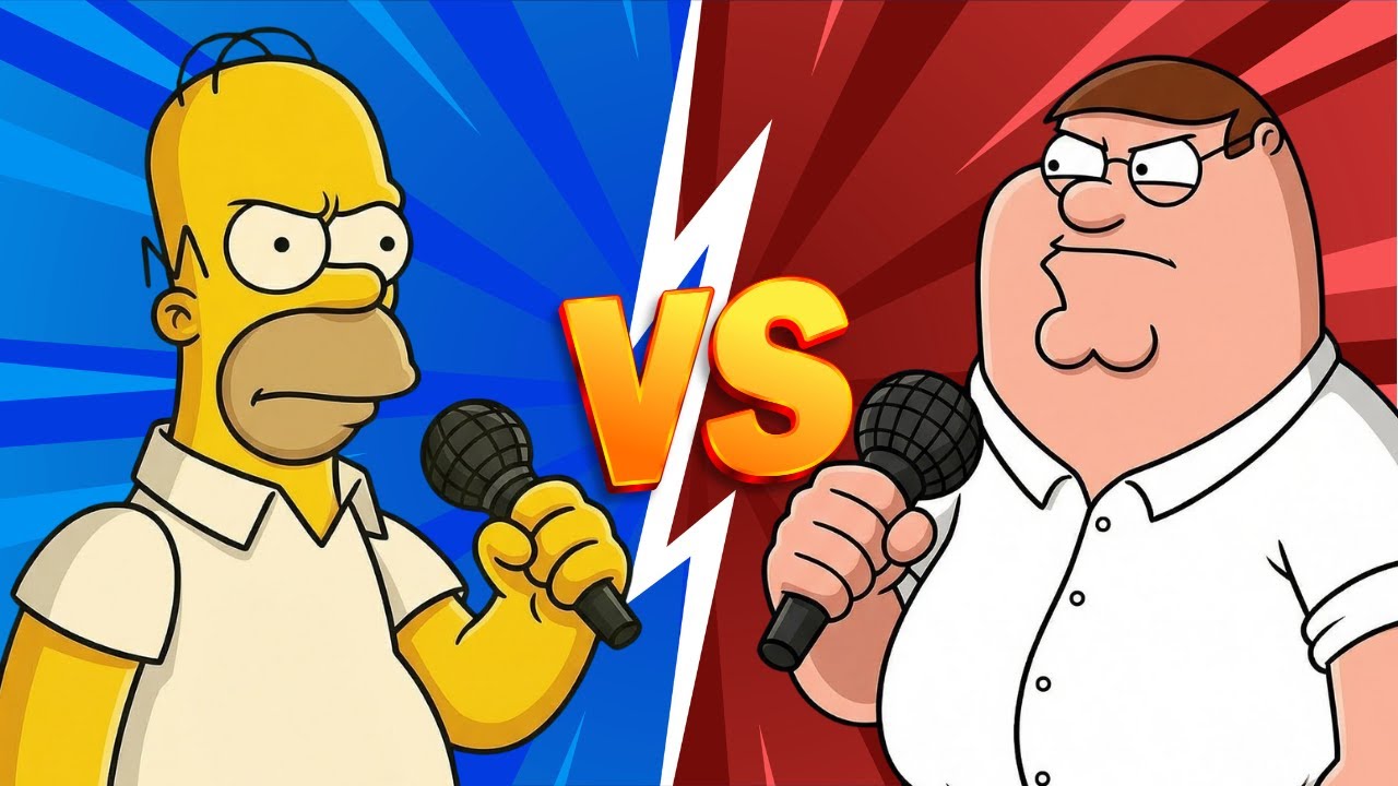 HOMER SIMPSON VS PETER GRIFFIN - YouTube