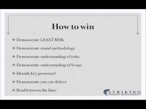 How to win tenders - YouTube