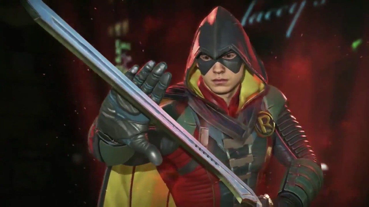 Injustice 2 Robin Gameplay Reveal Trailer - YouTube