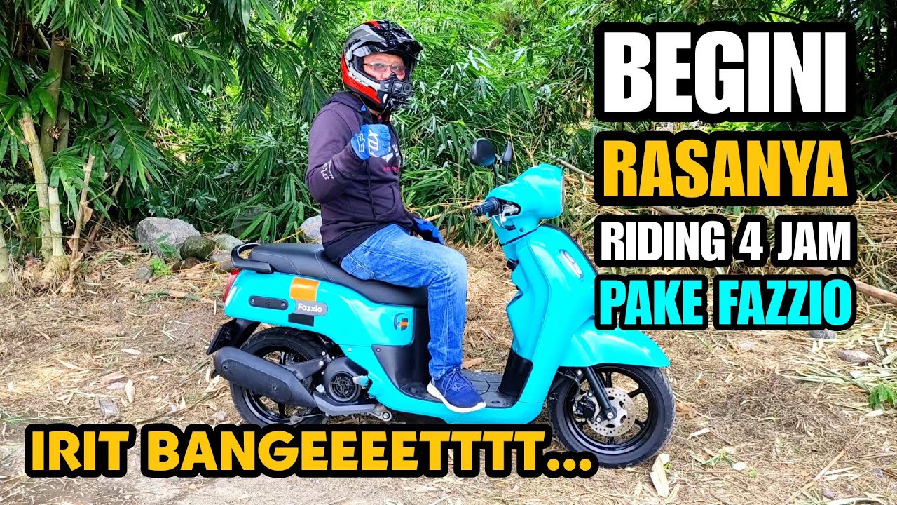 Begini Rasanya Touring Jauh Pake Fazzio - YouTube