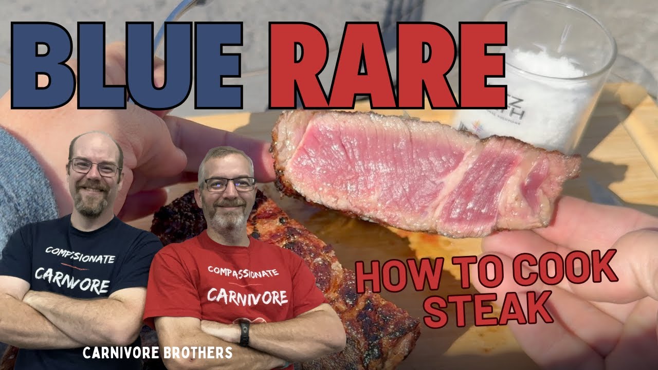How I Cook my perfect steak - Blue Rare! - YouTube