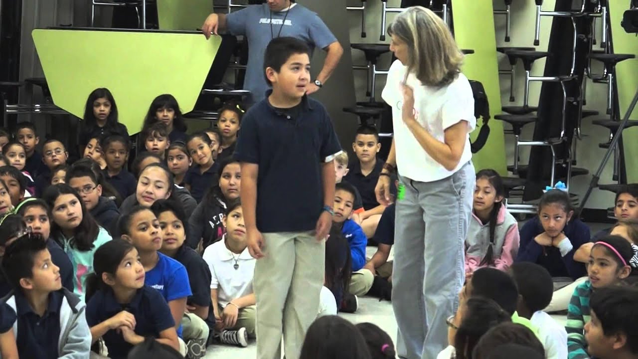 Dogs Of Character Visit Ben Milam Elementary School - YouTube