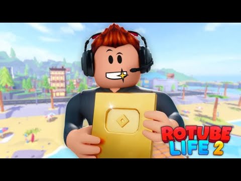 I became YouTuber in Roblox!! - YouTube