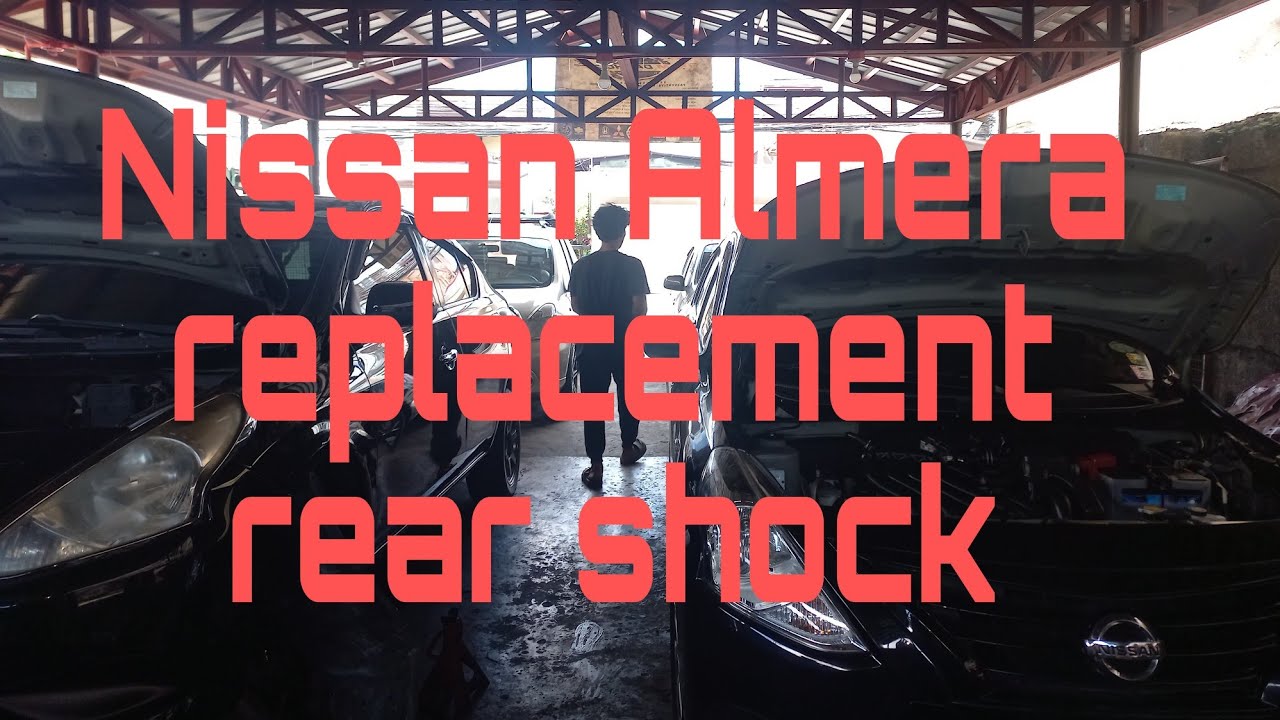 NISSAN ALMERA REAR SHOCK REPLACEMENT - YouTube