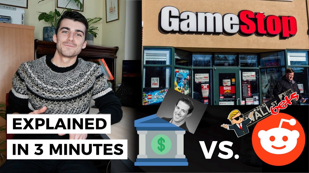 GameStop Explained - Stock Shorting in 3 Minutes - YouTube
