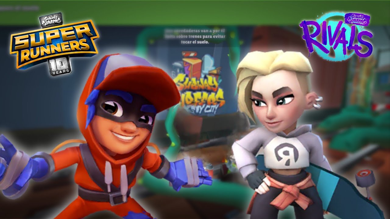 SUBWAY SURFERS PLANT INVASION - NO FLOOR CHALLENGE: RIVALS VS SUPER ...