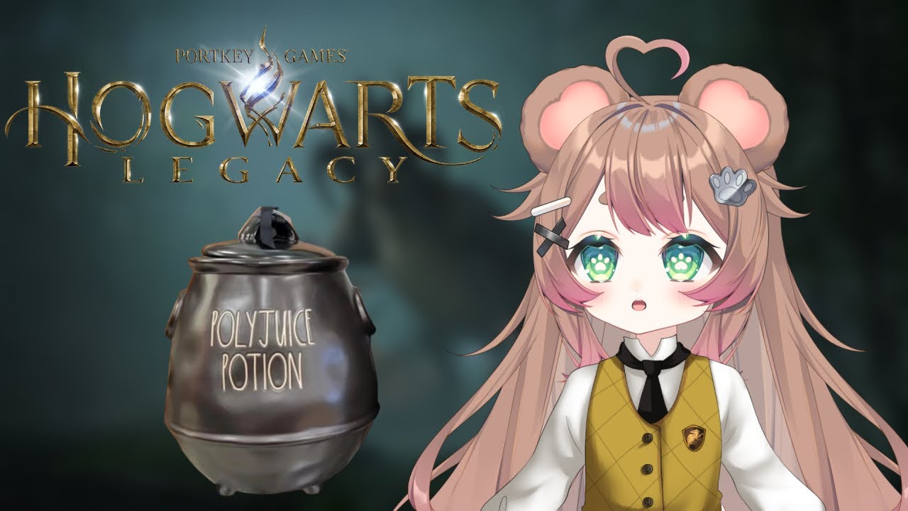 Iwina drinks a polyjuice potion! [Hogwarts Legacy Part 8] - YouTube